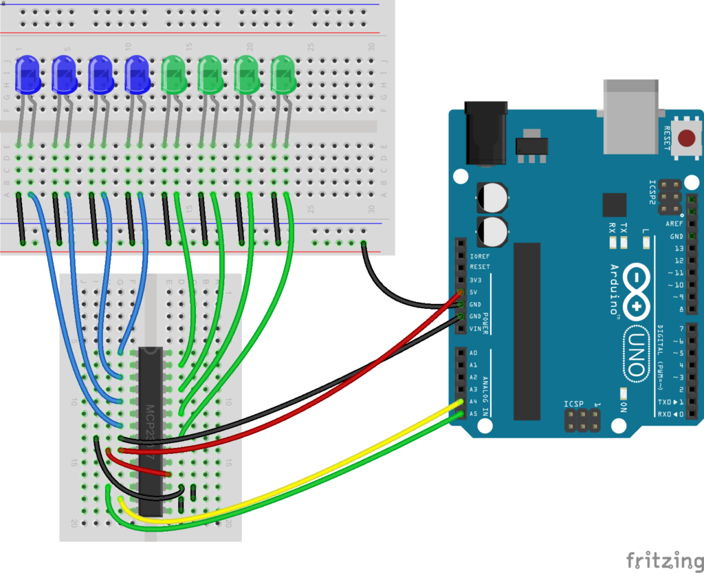 How to Increase the Number of Digital Pins in Arduino (Port Extender)